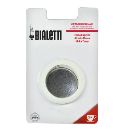 BIALETTI set brtvi i filtera za kafetijere moka, 3/4 šalice